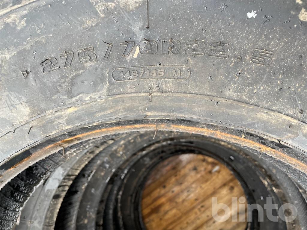 10st lastbilsdäck - 275/70R22.5 Aeolus HN257 | Blinto auktioner