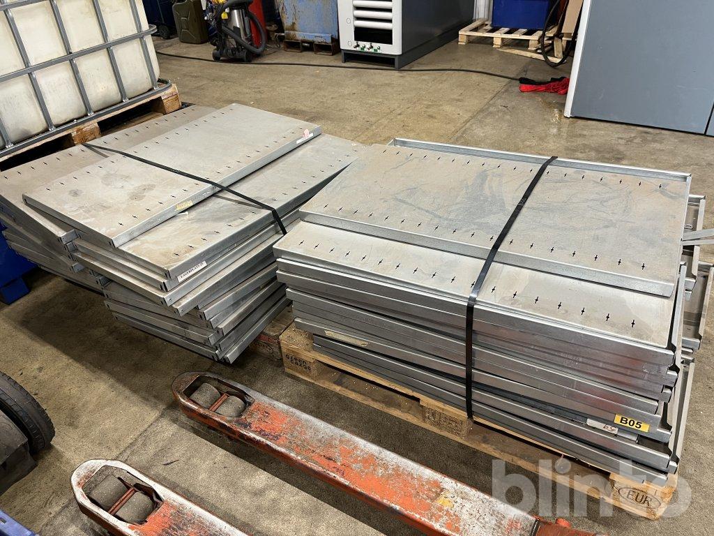 Plåthyllor - Hyllsystem | Blinto auktioner