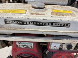 Elverk - Honda Generator E1500 | Blinto auktioner