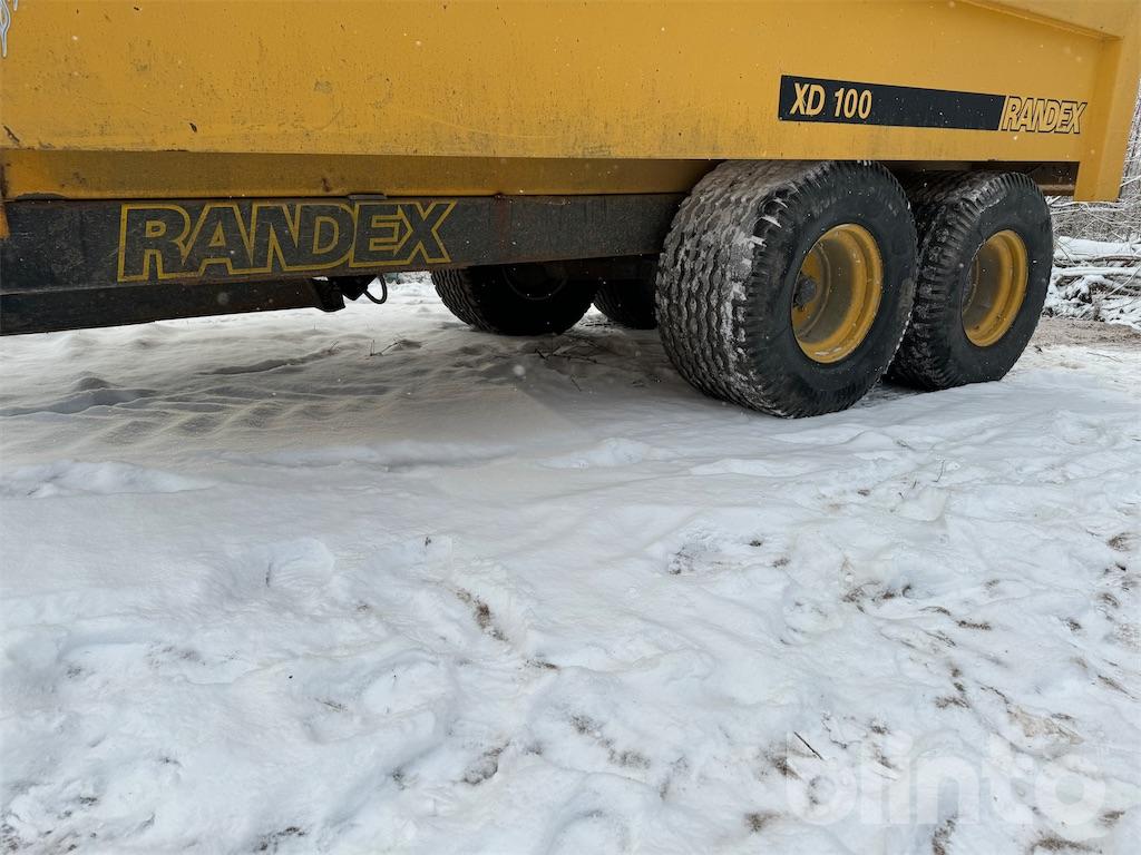 Dumpervagn - Randex XD100 | Blinto auktioner