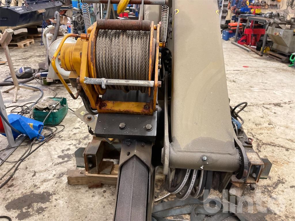 Lyftkran - Palfinger PK 5000 M | Blinto auktioner