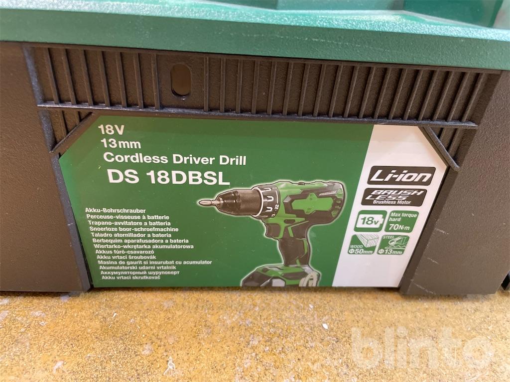 Skruvdragare - Hikoki DS18DBSL | Blinto auktioner