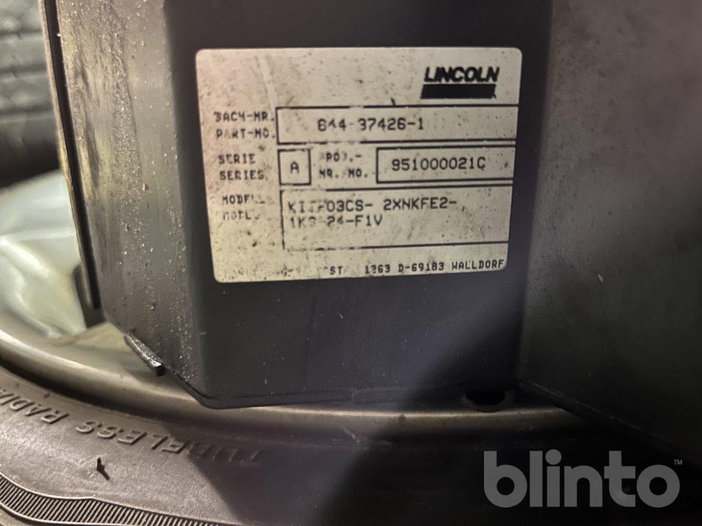 Centralsmörjning - Lincoln | Blinto auktioner