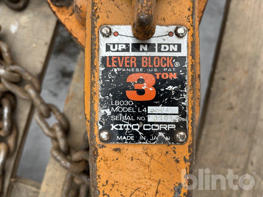 Kedjeblock - Kito Corp | Blinto auktioner