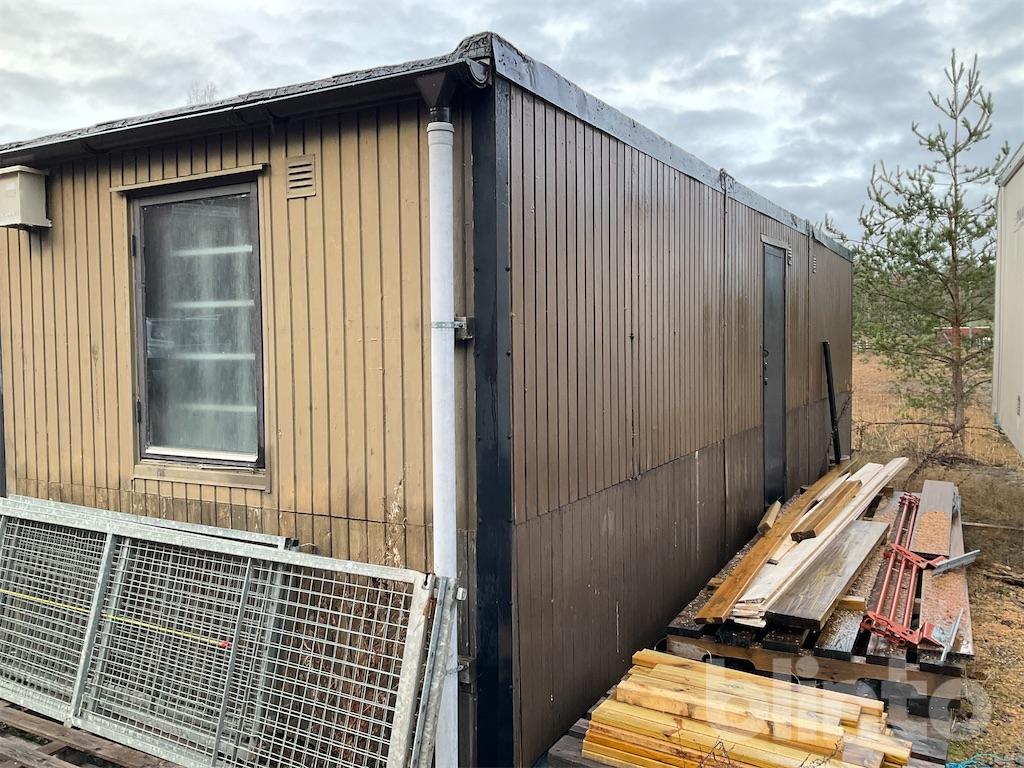 Byggbod - Manskapsvagn | Blinto auktioner