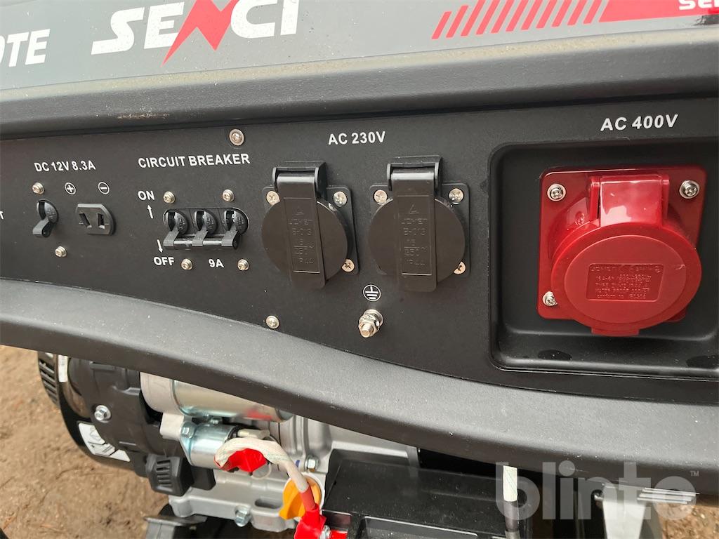 Elverk Bensindrivet - Senci SC8000TE | Blinto auktioner