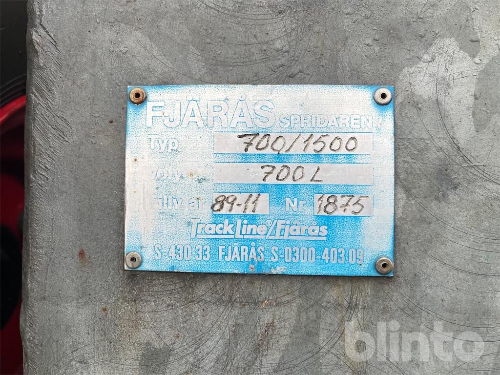 Sandspridare - Fjärås 700/1500 | Blinto auktioner