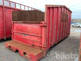 Kran container - 28 kubik | Blinto auktioner