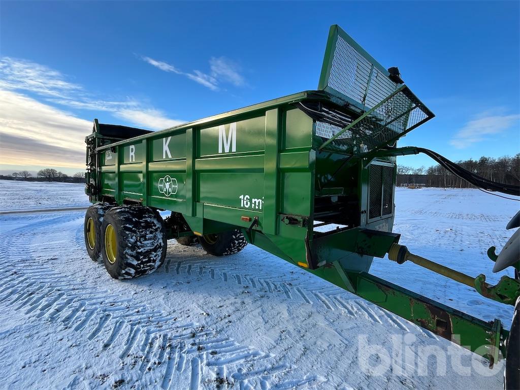 Fastgödselspridare - RKM SP16 | Blinto auktioner
