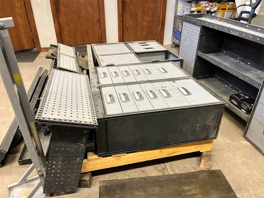 Verkstadsinredning - Modulsystem | Blinto auktioner