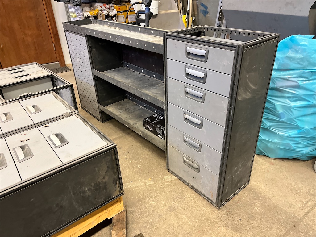 Verkstadsinredning - Modulsystem | Blinto auktioner