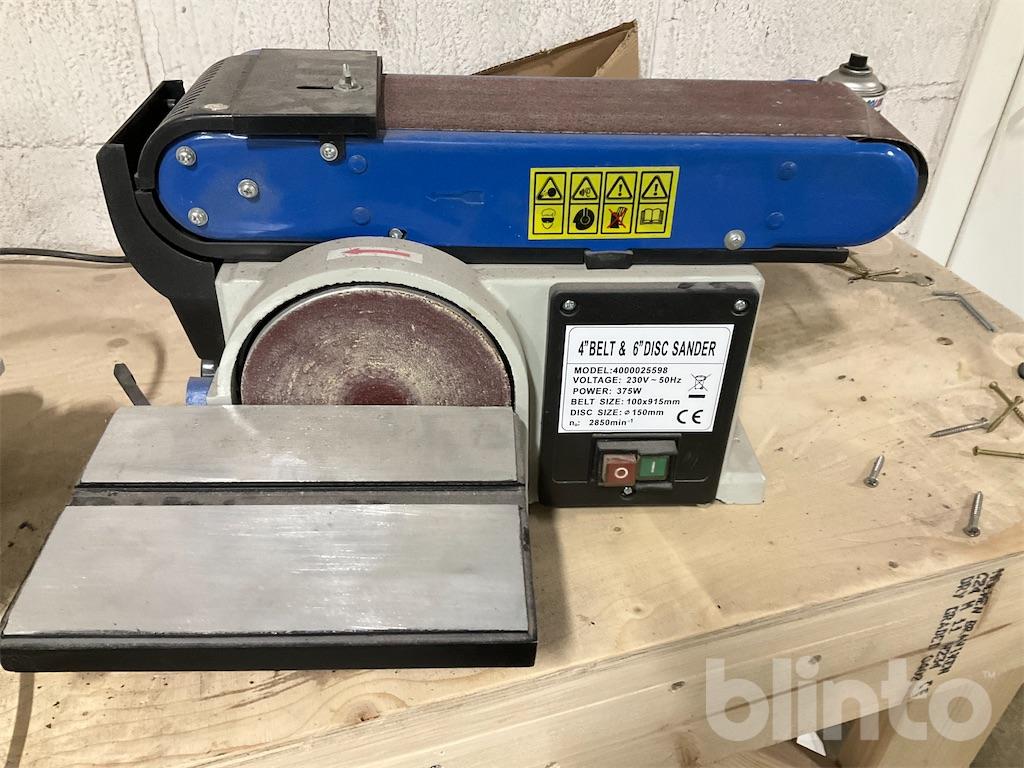 Såg och slipar - 3 stycken | Blinto auktioner