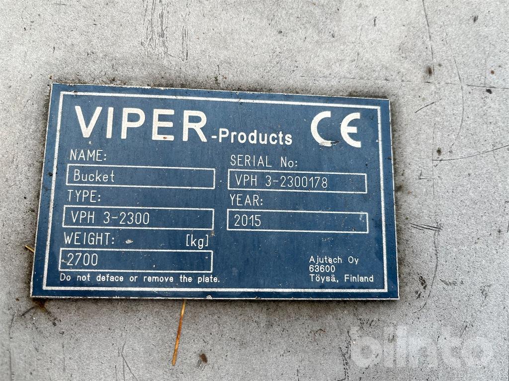 Sållskopa - Viper VPH 3-2300 | Blinto auktioner