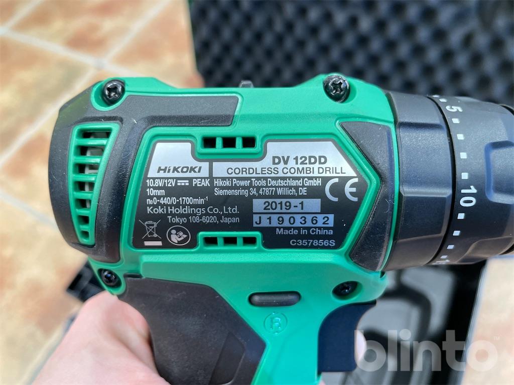 Borrmaskin - Hikoki Dv 12dd | Blinto auktioner