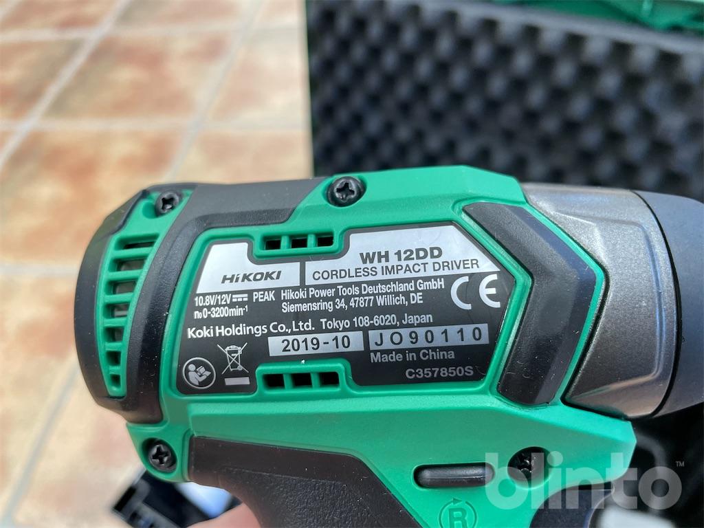 Skruvdragare - Hikoki WH 12dd | Blinto auktioner