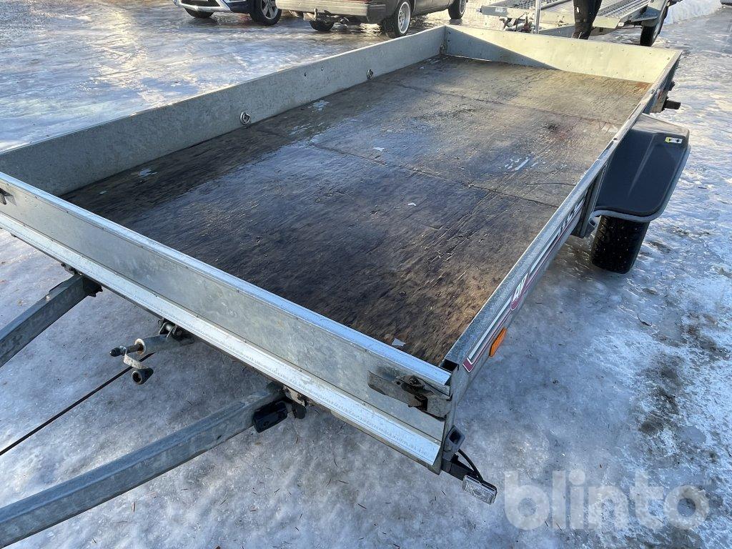 Flakvagn - 4P 380TX | Blinto auktioner