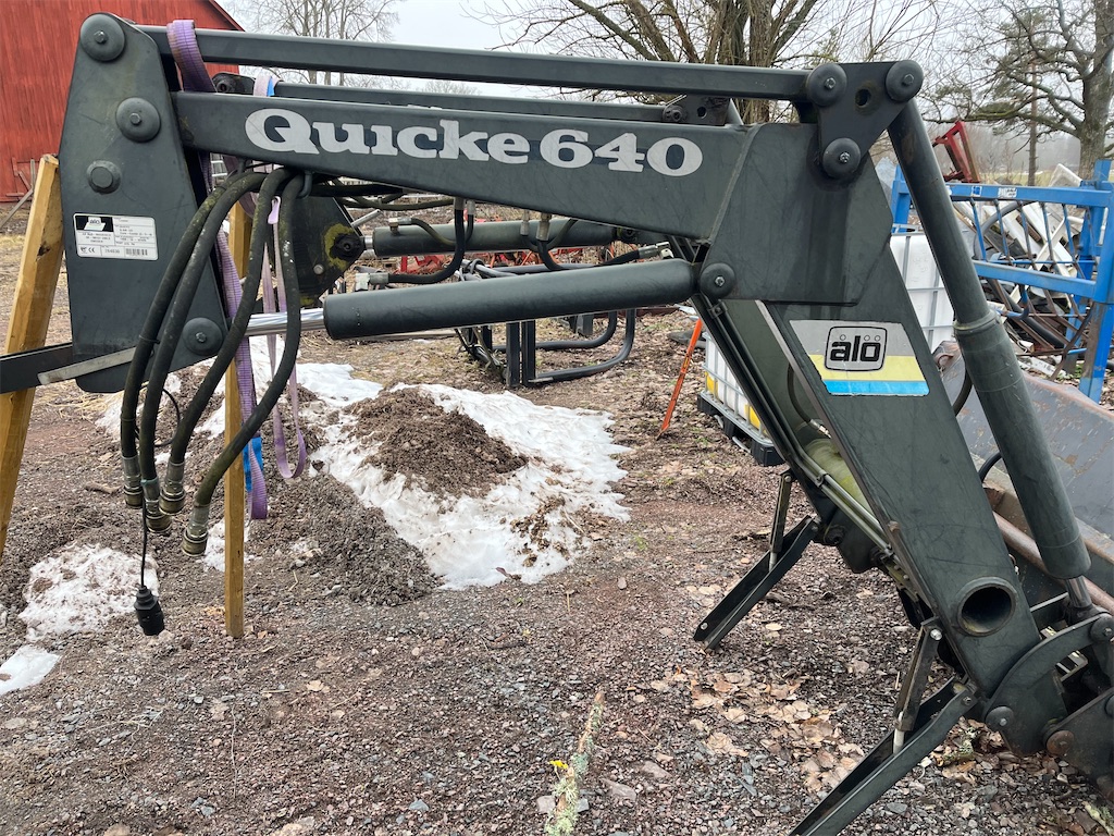 Frontlastare - Ålö Quicke 640 | Blinto auktioner