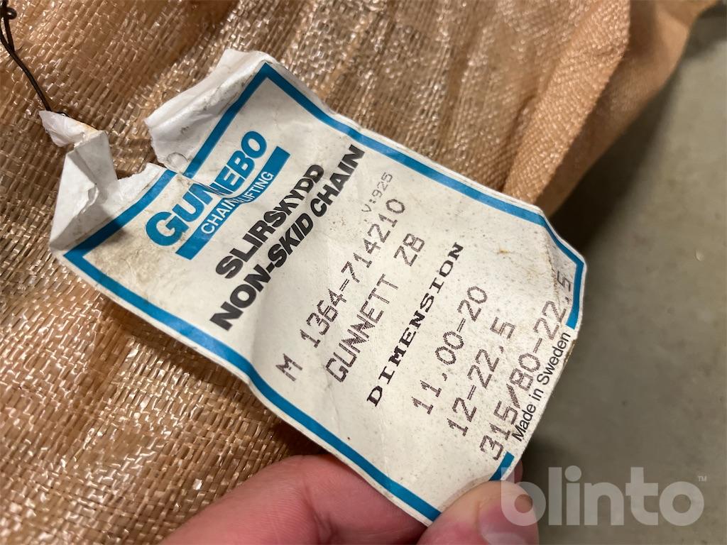 Snökedjor lastbil - Gunnebo gunnet z8 | Blinto