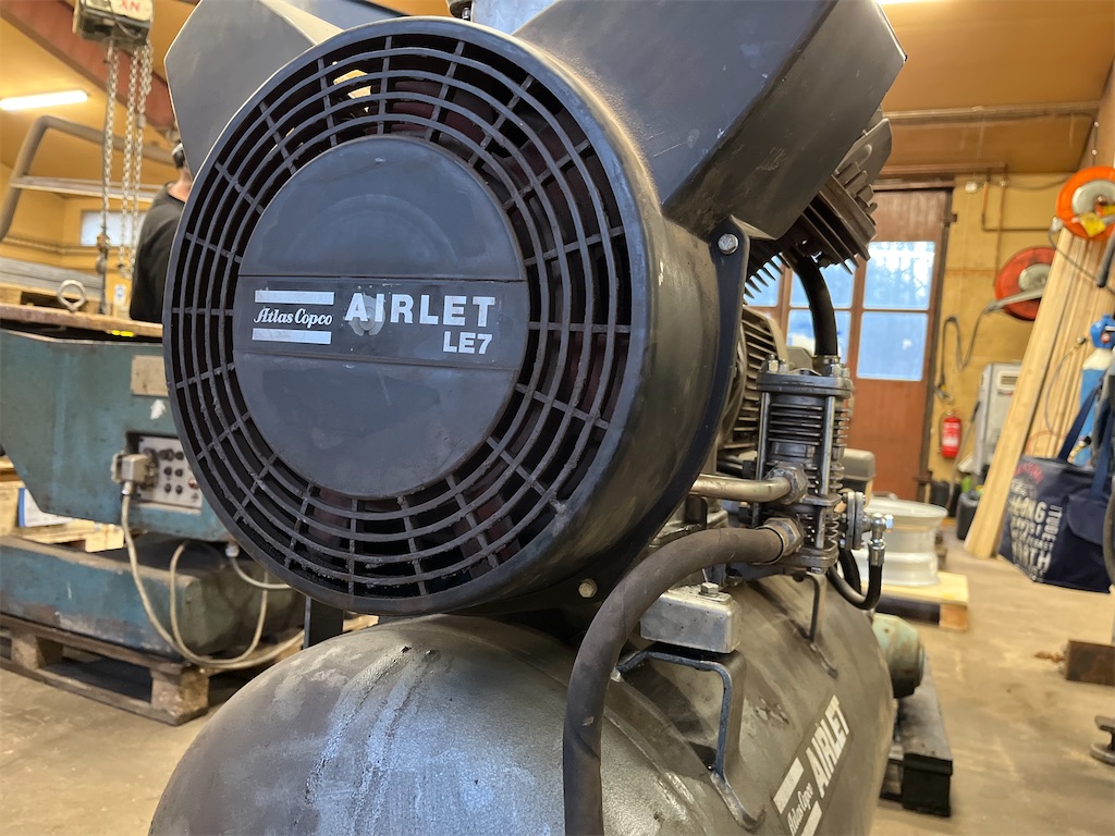 Kompressor - Atlas Copco LE7 5 | Blinto auktioner