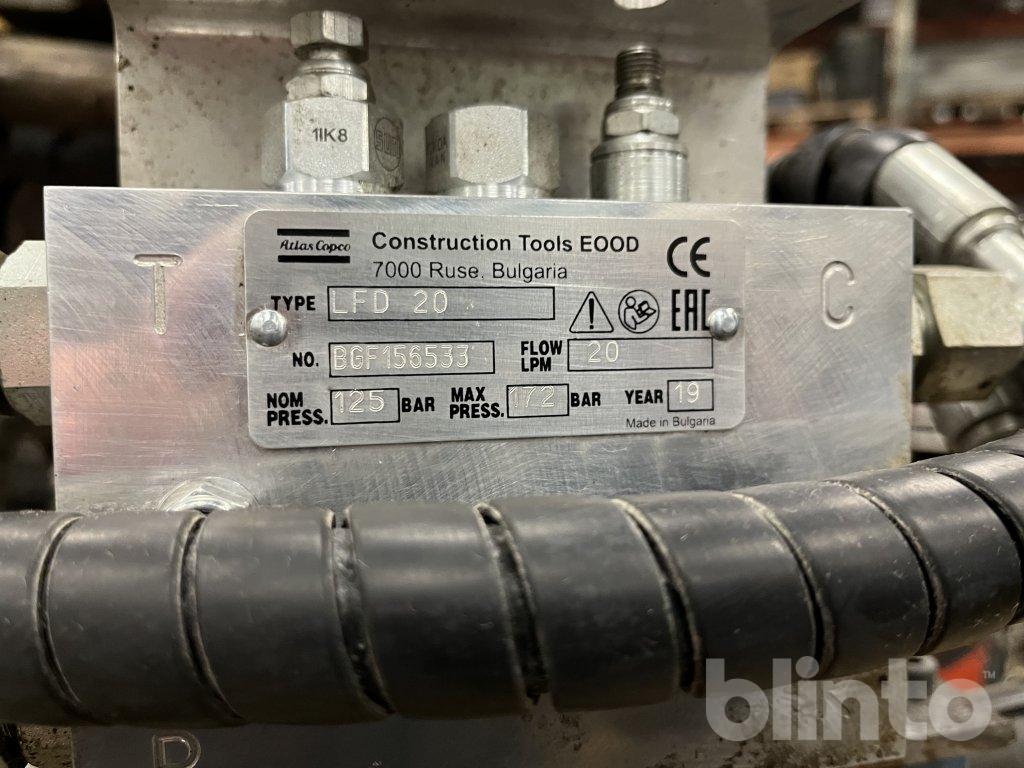 Bergborrmaskin - Atlas Copco | Blinto auktioner