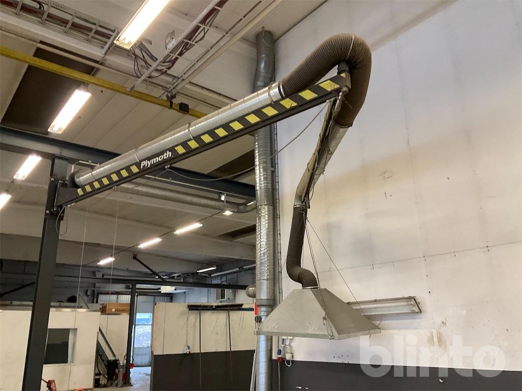 Svängarm utsug - Plymoth utsugsarm | Blinto auktioner