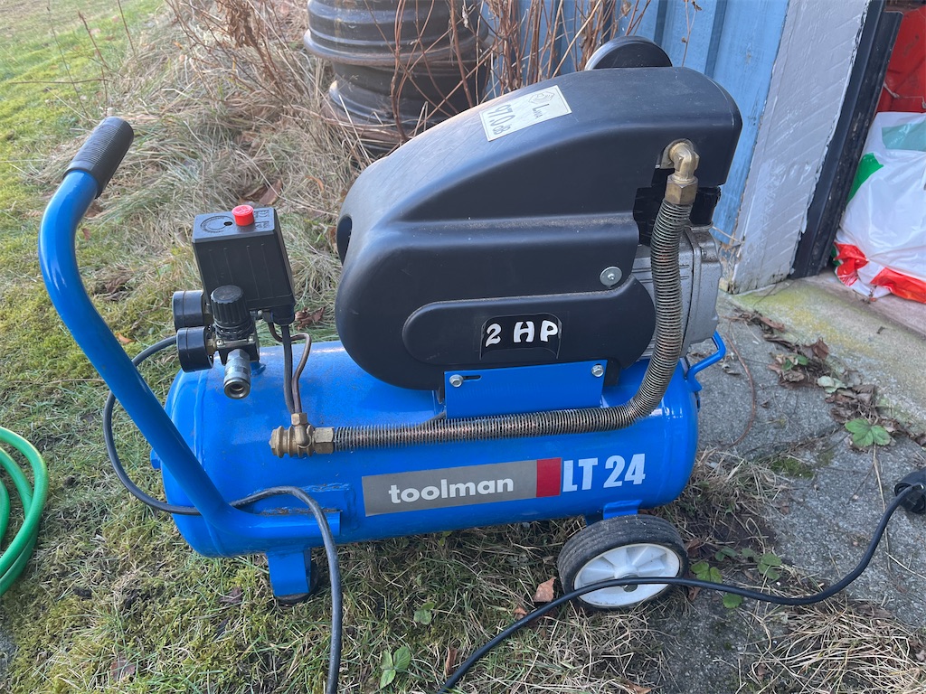 Kompressor - Toolman LT24 | Blinto auktioner