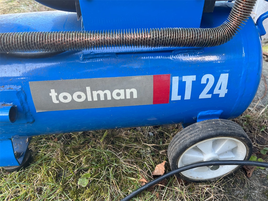 Kompressor - Toolman LT24 | Blinto auktioner