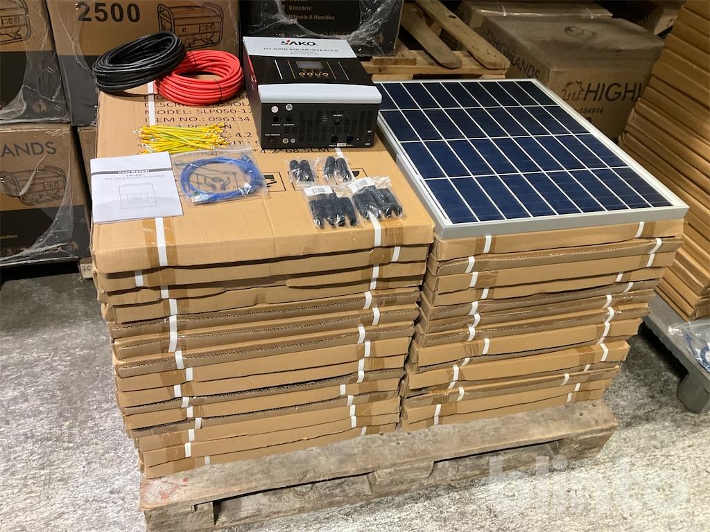 Solcellspaket - SLP 050-12 | Blinto auktioner