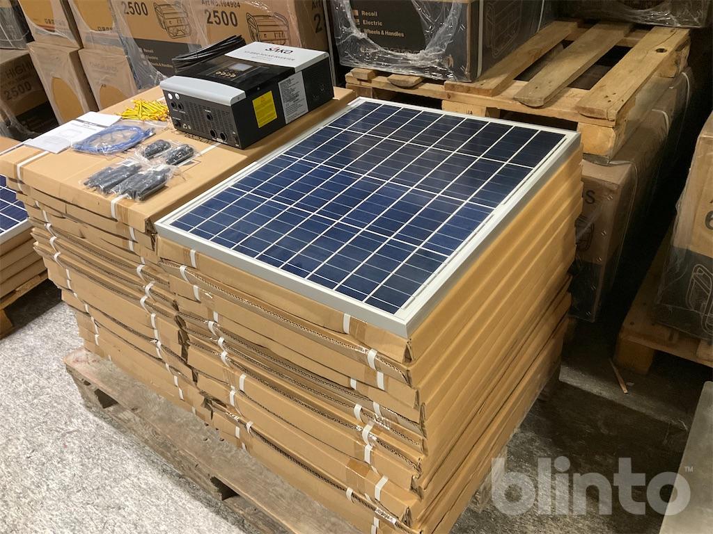 Solcellspaket - SLP 050-12 | Blinto auktioner