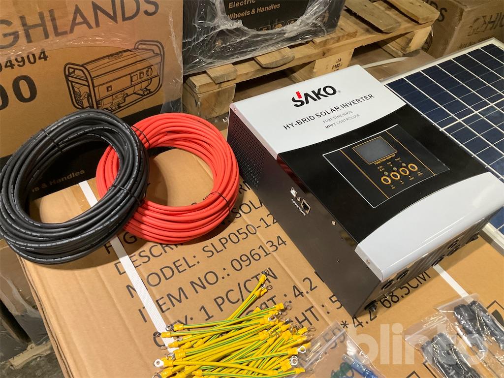 Solcellspaket - SLP 050-12 | Blinto auktioner