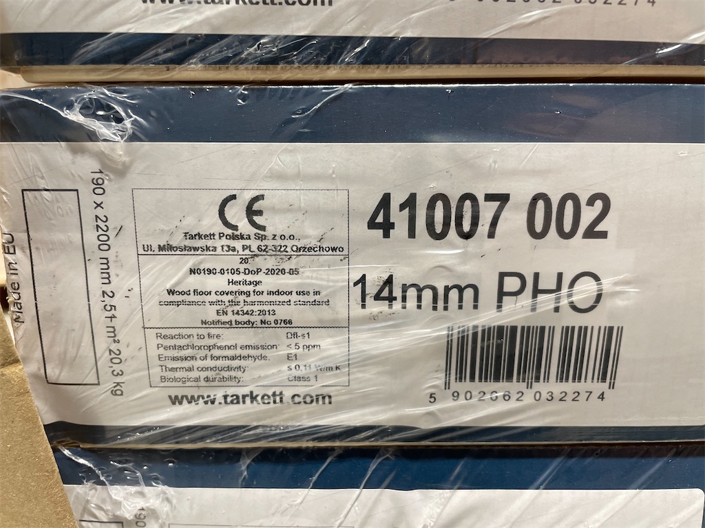 Trägolv - Tarkett | Blinto auktioner