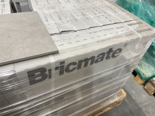 Granitkeramik - Bricmate Norrvange Light grey 300x600mm | Blinto auktioner
