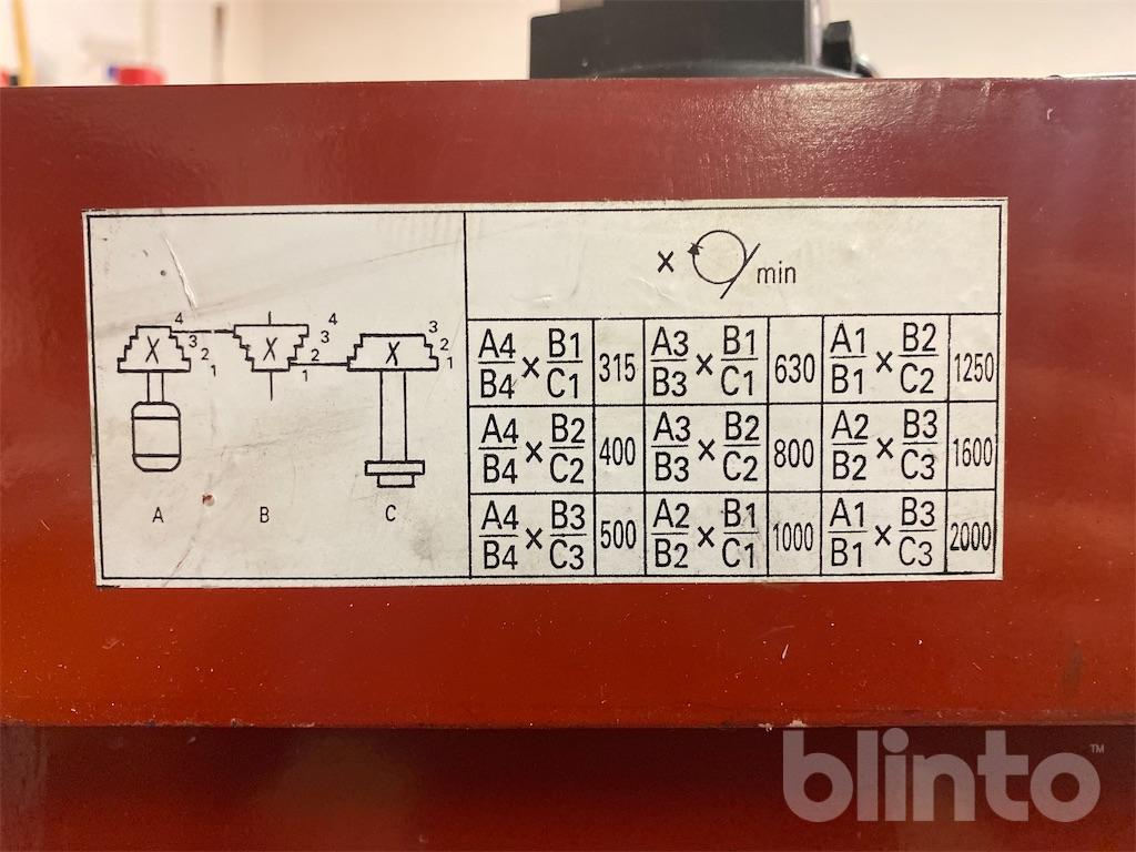 KOMBI SVARV FRÄS - MEEC TOOLS AT520 | Blinto auktioner
