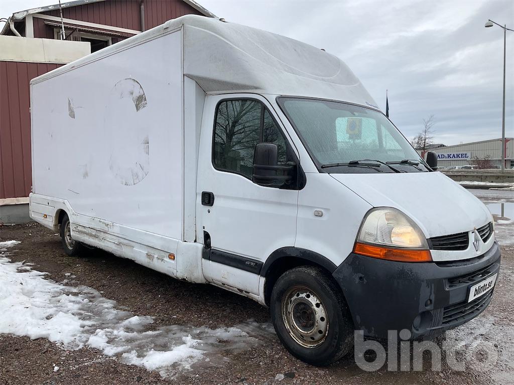 Lätt lastbil - RENAULT MASTER FÖRLÄNGD | Blinto auktioner