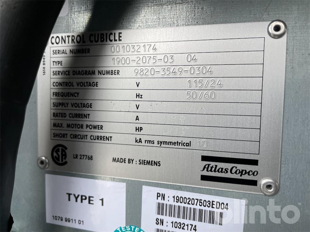 Kompressor - Atlas Copco GA55VSD med lufttork FD 170 och tank | Blinto ...