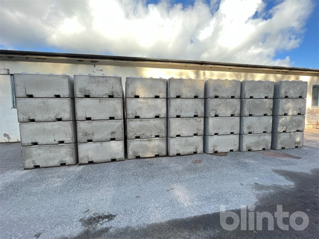 Betonglego - Med Gaffeluttag 30 stycken Nya | Blinto auktioner