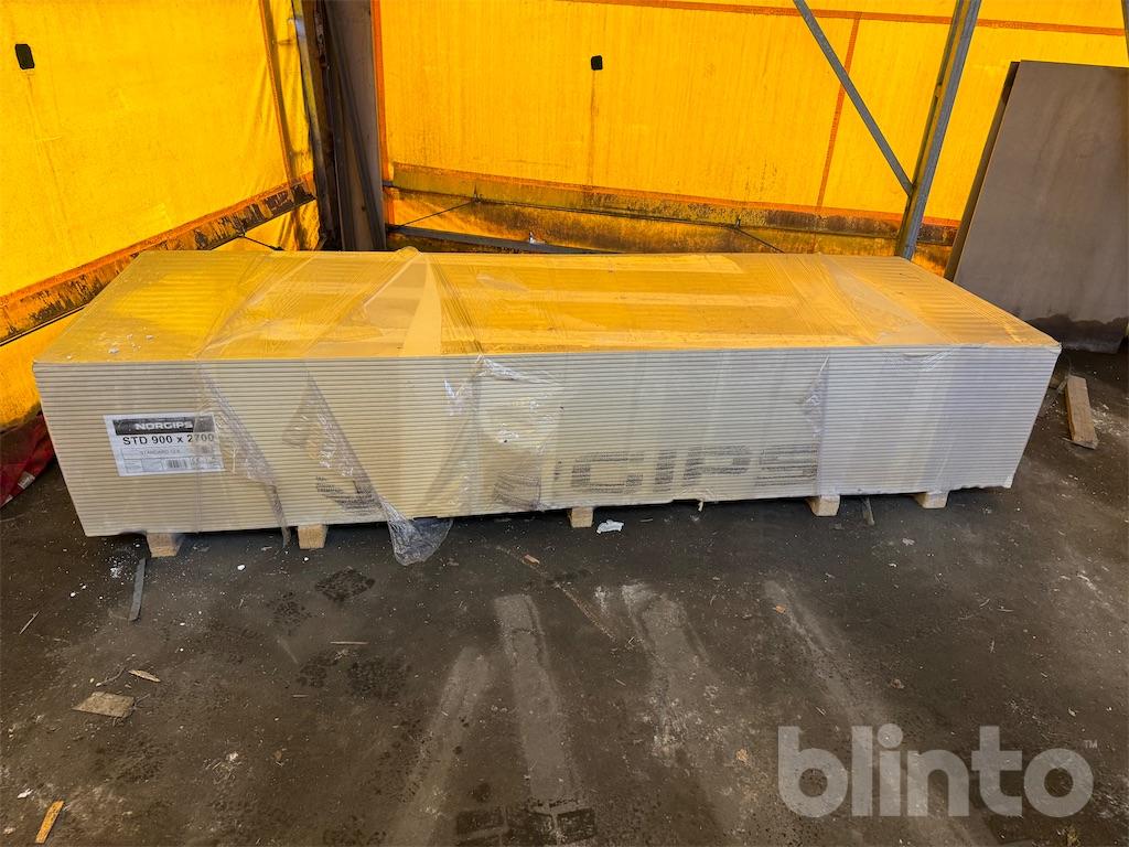 Gipsskivor - Norgips | Blinto auktioner