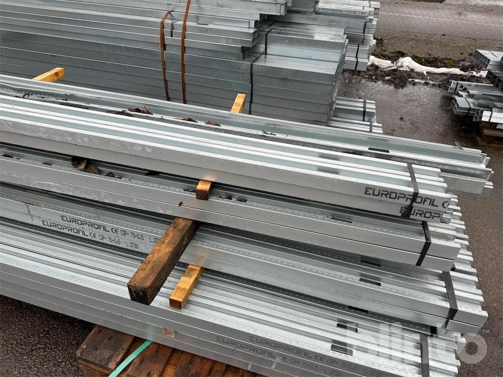 Stålreglar - Europrofil | Blinto auktioner