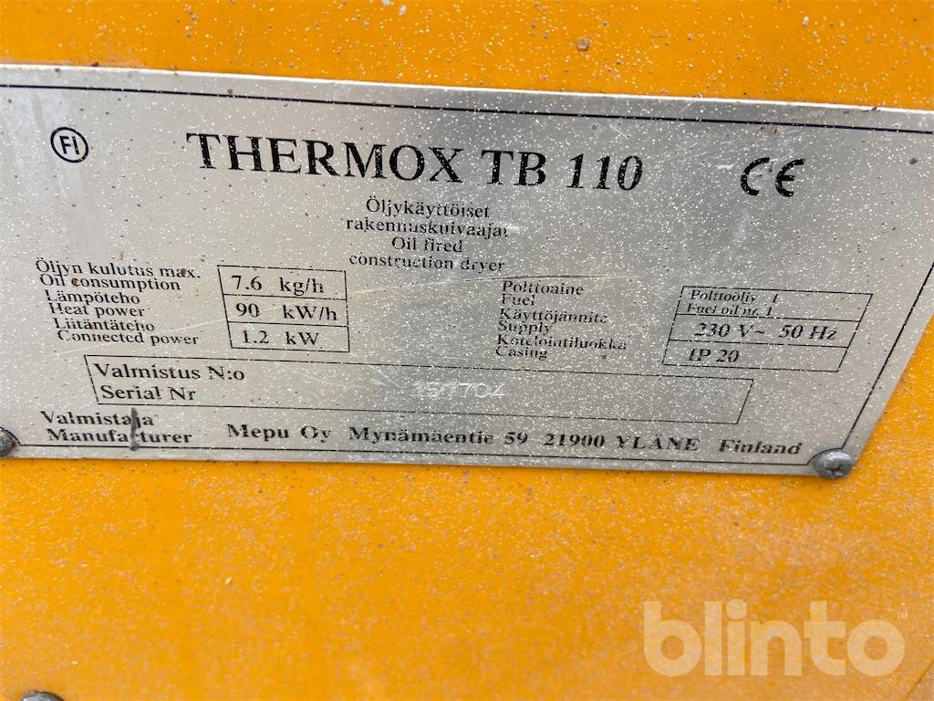 Dieselvärmare - Comeco Thermox TB110 | Blinto