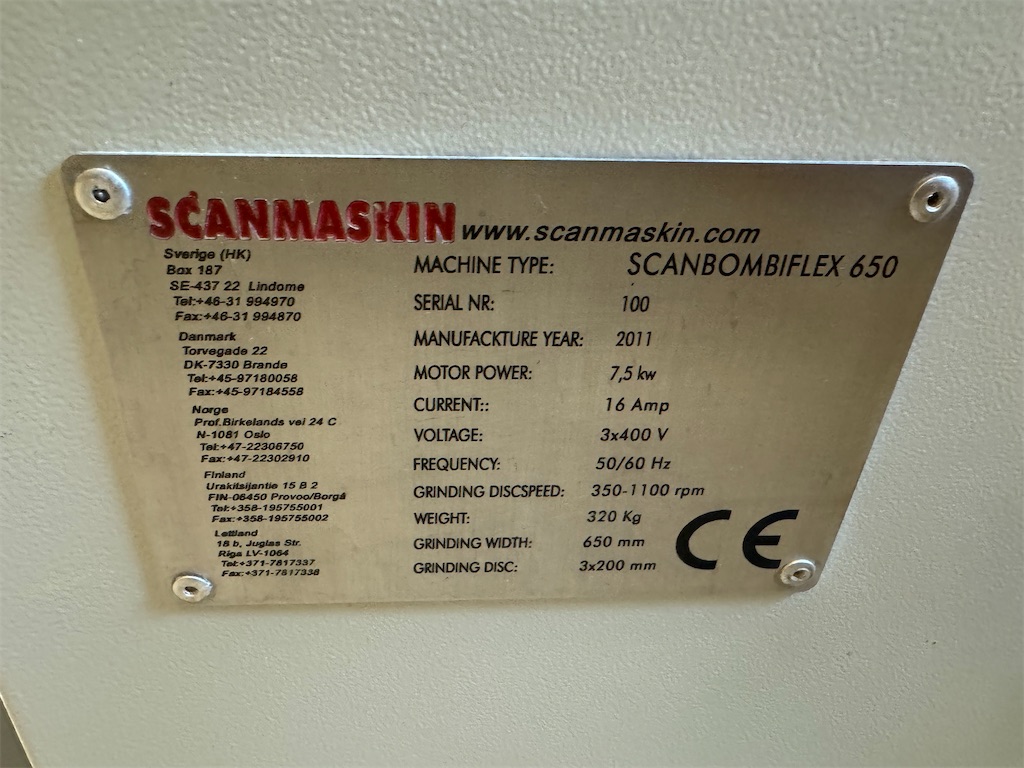 Betongslip - Scan Combiflex 650 | Blinto auktioner