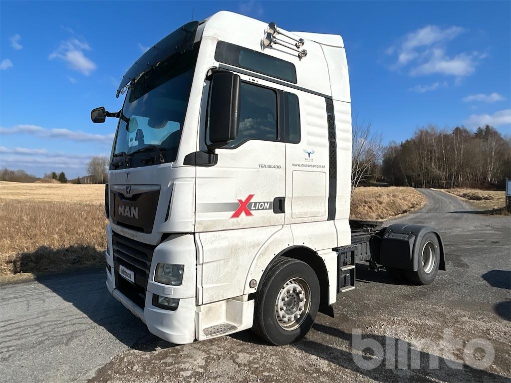 Lastbil - MAN TGX 4X2 18.430 | Blinto auktioner