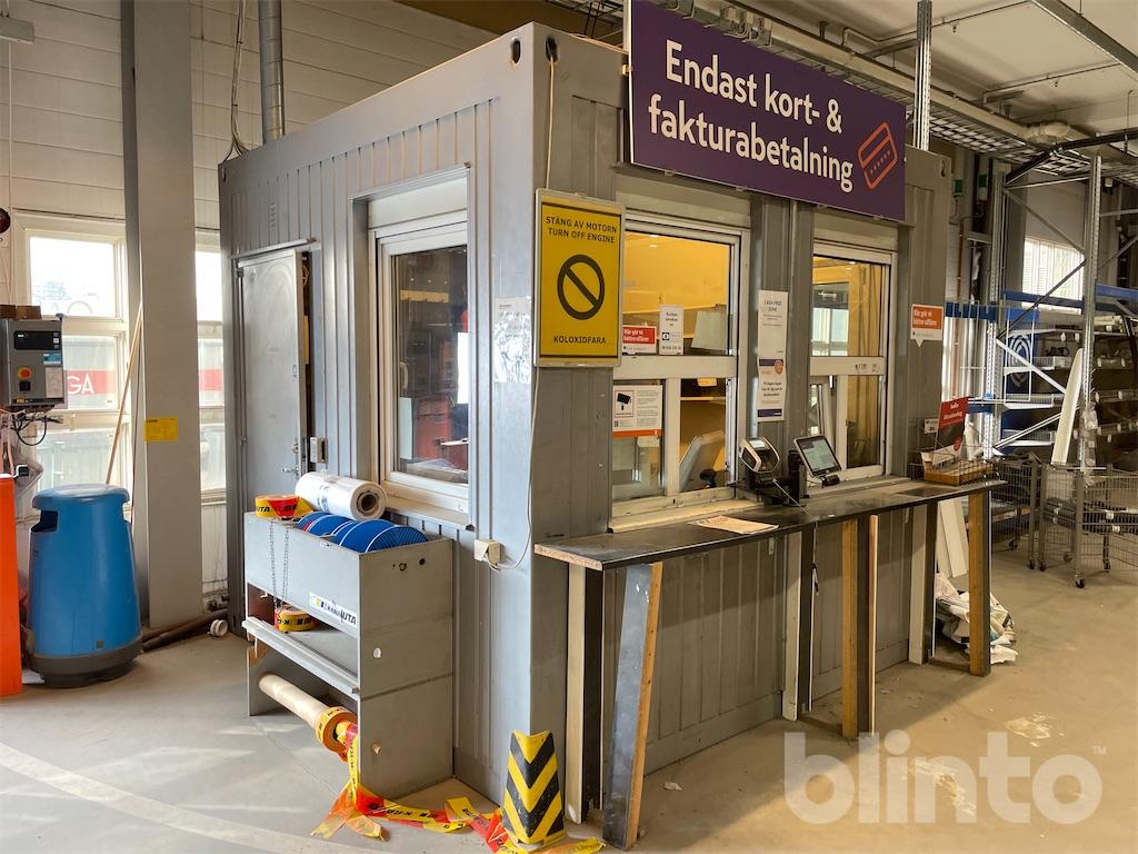 Byggkur - Byggbod / Kassakur / 3000 x 3000 x 2800 mm | Blinto auktioner