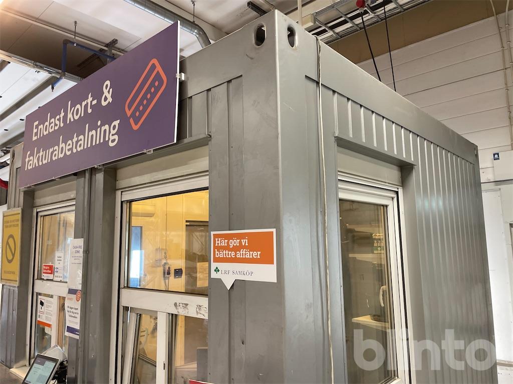 Byggkur - Byggbod / Kassakur / 3000 x 3000 x 2800 mm | Blinto auktioner