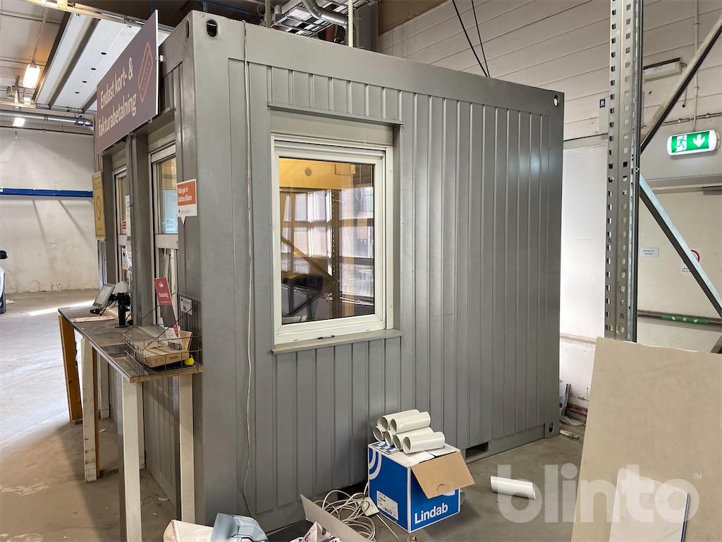 Byggkur - Byggbod / Kassakur / 3000 x 3000 x 2800 mm | Blinto auktioner