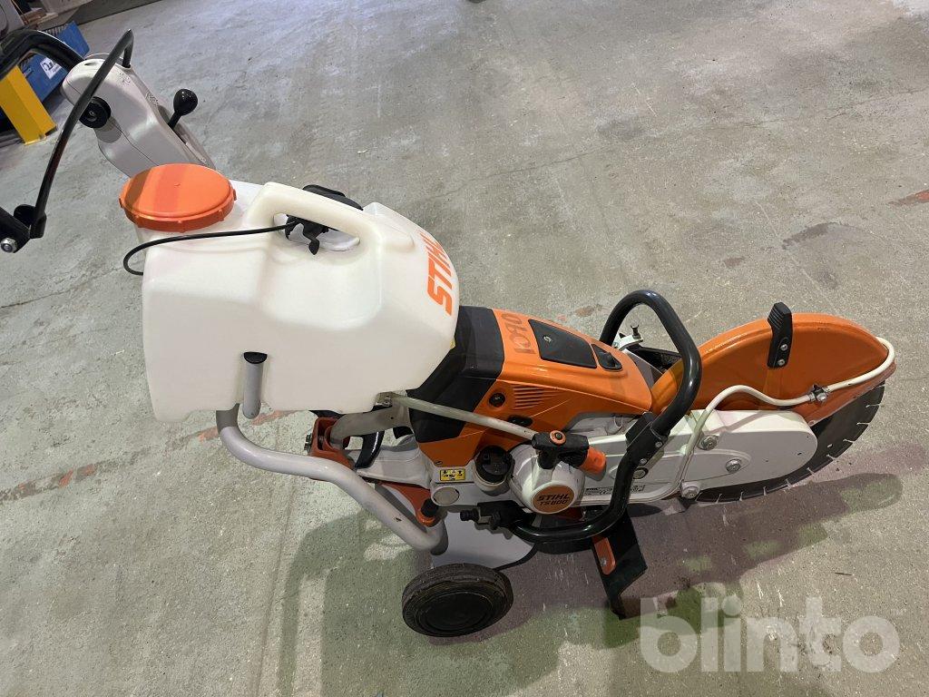 Motorkap - Stihl TS 800 med kapvagn FW20 | Blinto auktioner