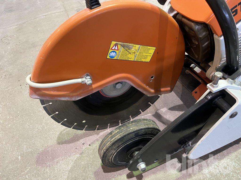 Motorkap - Stihl TS 800 med kapvagn FW20 | Blinto auktioner