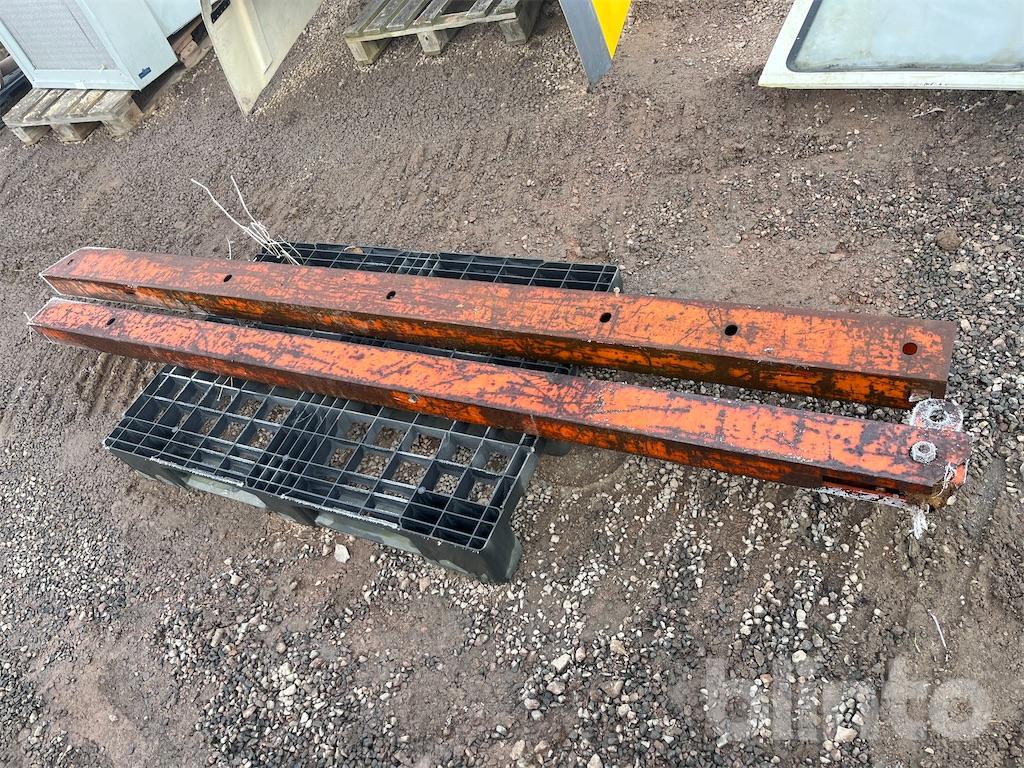 Utskjut - 2 stycken mekaniska till Hiab 1165 | Blinto auktioner