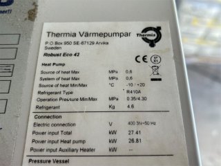 Värmepump - Thermia Robust Eco 42 | Blinto auktioner
