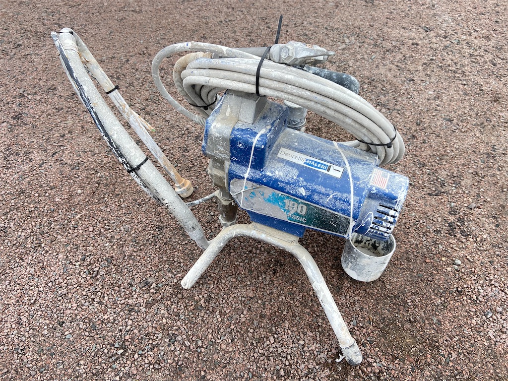 Färgspruta - Graco 190 Classic | Blinto auktioner