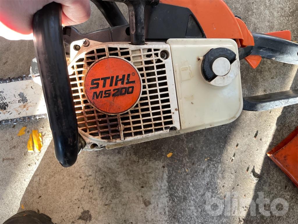 Motorsåg - Stihl MS200 | Blinto auktioner